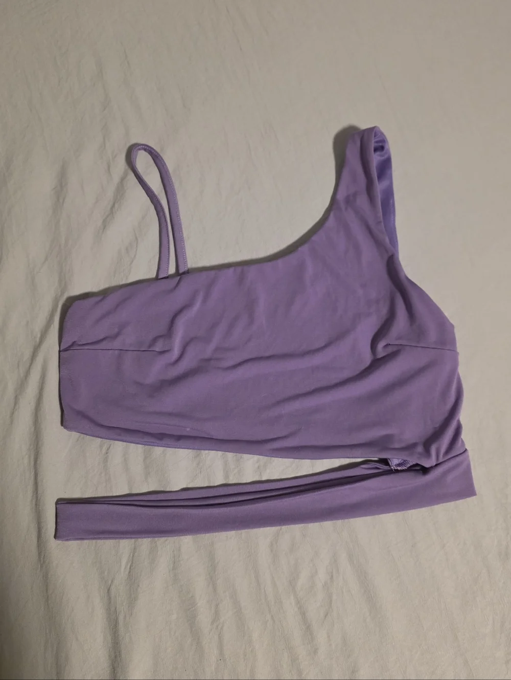 Forever 21 | Tops | One Shoulder Cut Out Croped Tank | Poshmark